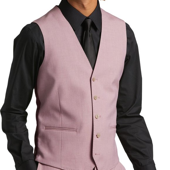 Egara | Suits & Blazers | Egara Mens Skinny Fit Stretch Suit Vest Size ...